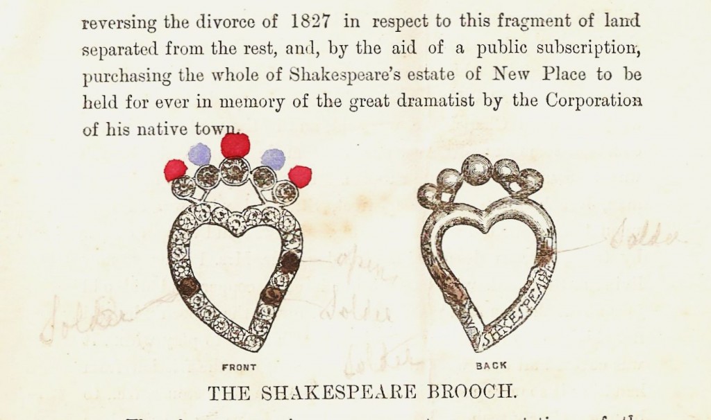 The story of Shakespeare’s brooch | The Shakespeare blog